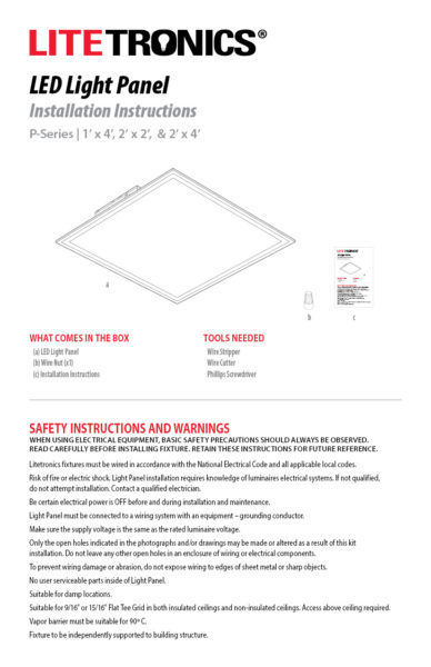 LED Light Panel Archives - Litetronics