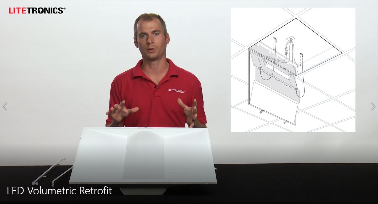 LED Volumetric Retrofit Overview - Video - Litetronics