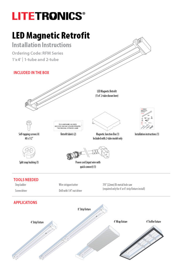 LED Magnetic Retrofit Archives - Litetronics