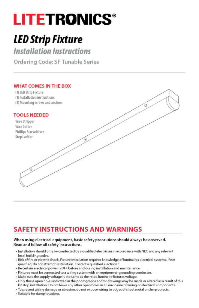 LED Strip Fixture Archives - Litetronics