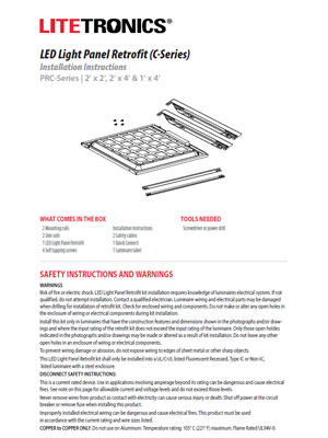 LED Light Panel Retrofit Archives - Litetronics
