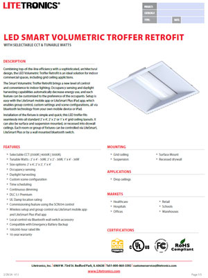 LED Volumetric Retrofit - Selectable CCT and Tunable Wattage - Smart ...